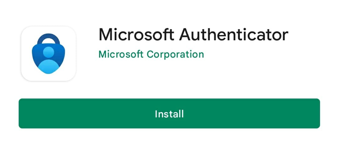 How do I download and install Microsoft Authenticator Application?